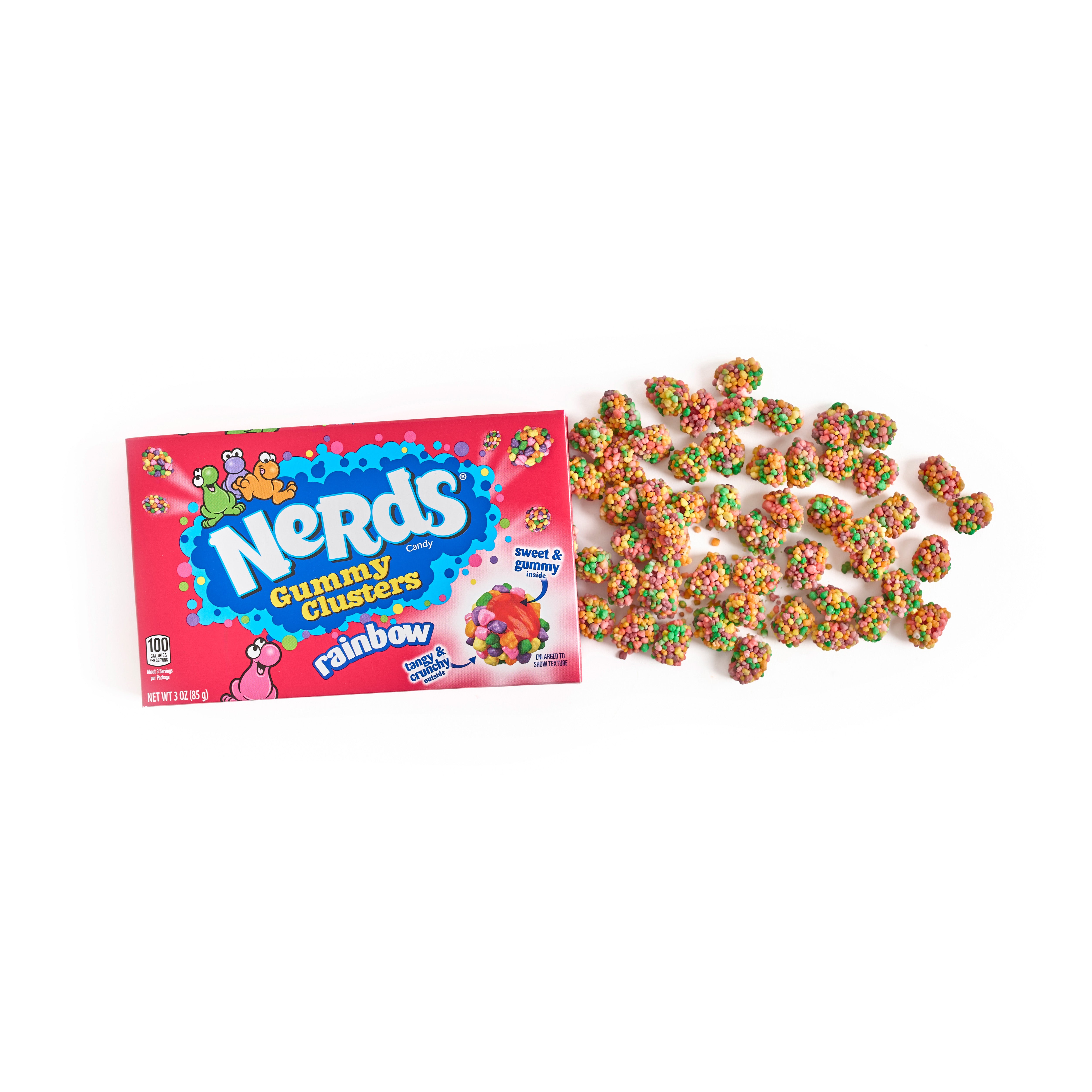 Nerds Gummy Clusters, cajita 85gr – Borreguito.com
