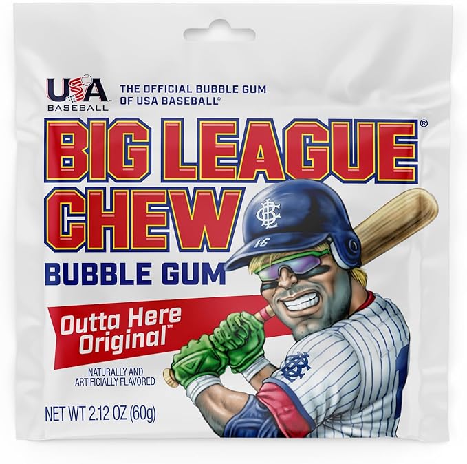 Big League Chew, Bubble Gum 60gr – Borreguito.com